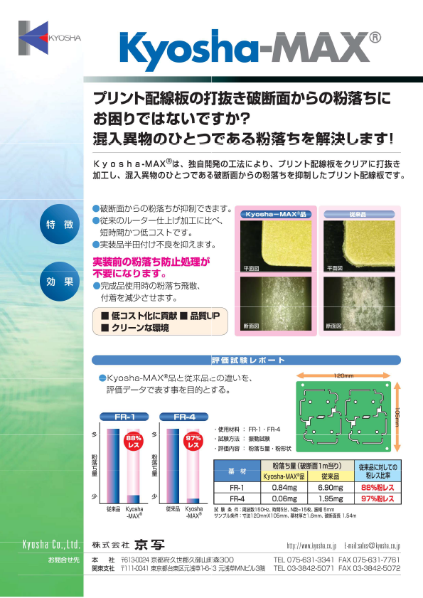 「片面基板」のご紹介 |株式会社京写